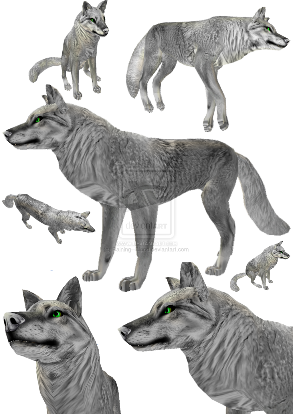 Feralheart Fur Texture For Canines By Rainofbl00d - Feral Heart Raining ...