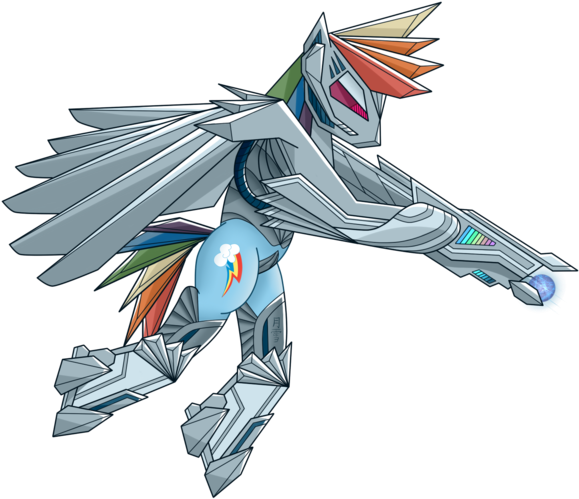 Lunarsnowfall, Augmented, Badass, Cyberpunk, Female, - My Little Pony ...