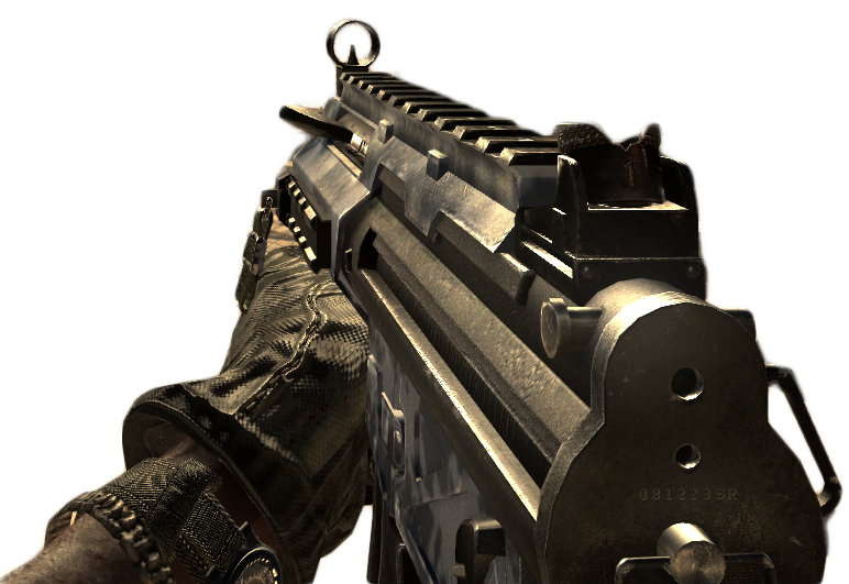 Blue Tiger Camouflage Images - Mw2 Mp5k (772x531), Png Download