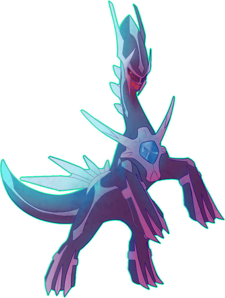 Dialga By Glitchedbat On Deviantart - Pokemon Dialga (777x1029), Png ...