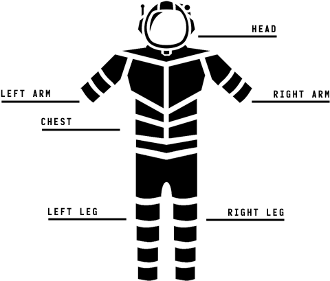 Power-armour - Cartoon (500x439), Png Download