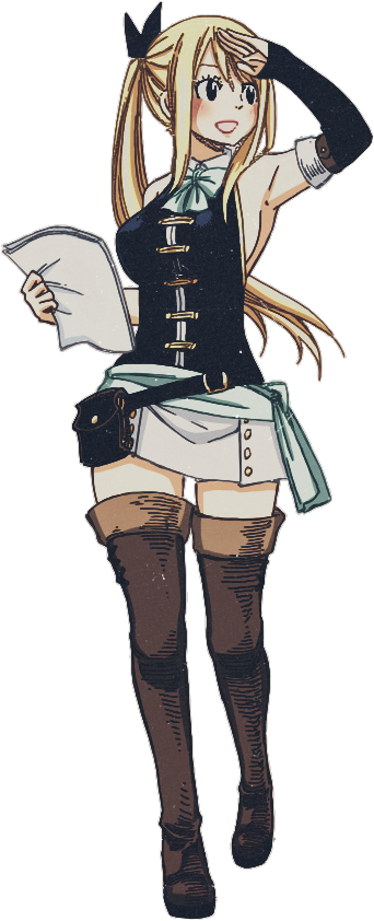 Lucy Heartfilia Manga “fairy Tail” Color By @modestrogue - Cartoon ...