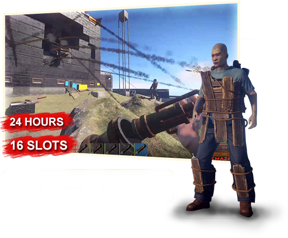 Download Free Trial - Rust Gameplay | Transparent PNG Download | SeekPNG