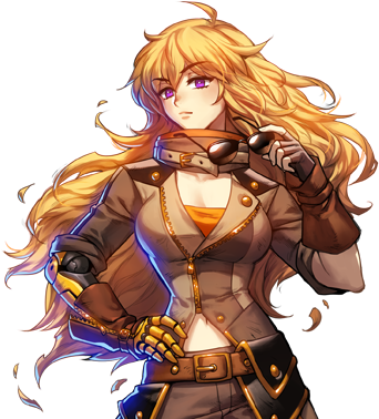 Yang Xiao Long From Rwby - Blazblue Cross Tag Battle Gallery (413x407 ...