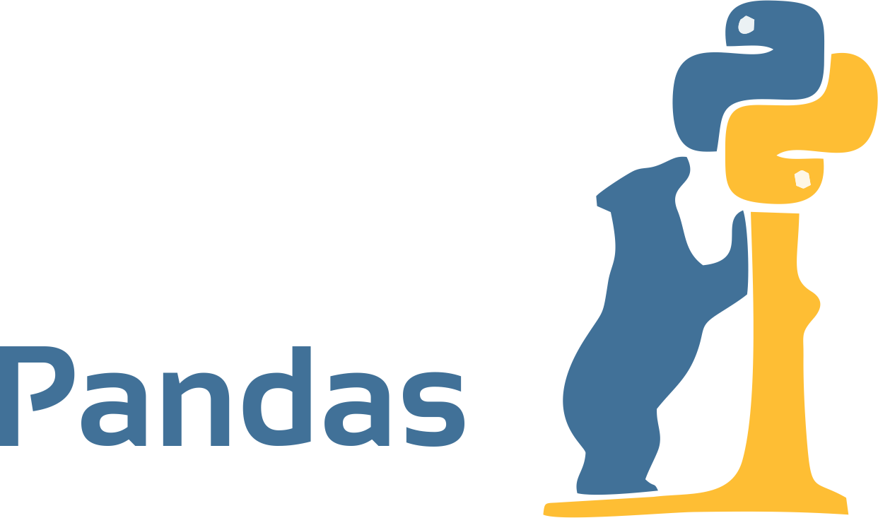 Images/pandas Logo - Pandas Python Logo (1242x733), Png Download
