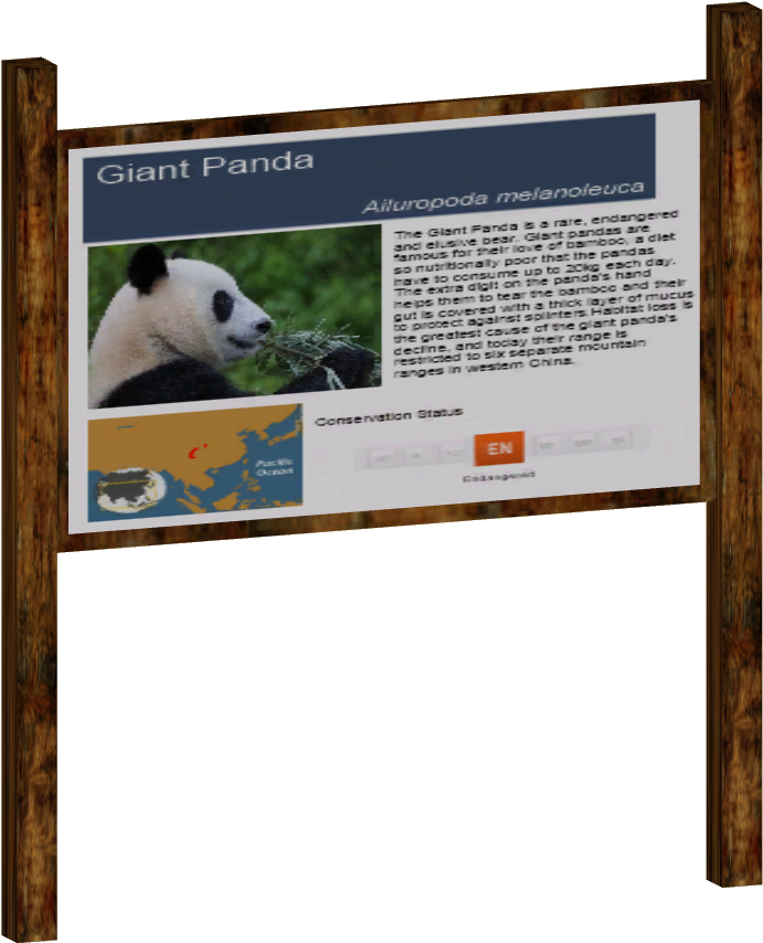 Panda Signs 01 - Giant Panda (853x853), Png Download