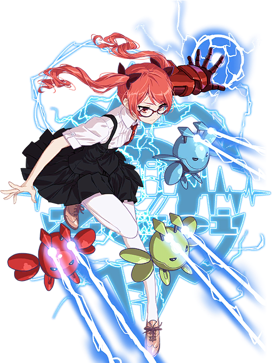 Tesla-1 Full - Nikola Tesla Honkai Impact (720x720), Png Download