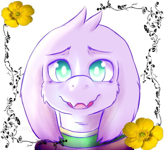 Asriel Dreemurr Profile Picture - Kid Asriel Dreemurr (556x504), Png ...