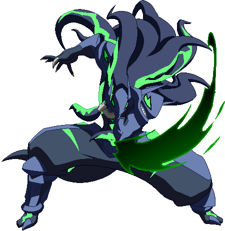 Bbcf Susanoo Roarofthemadking - Blazblue Susanoo (450x462), Png Download