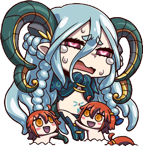 Tiamat April Fool - Riyo Art Fate Stay Night (466x474), Png Download