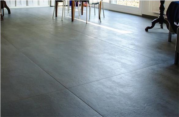 Large Format Concrete Floor Tiles - Concrete (584x584), Png Download