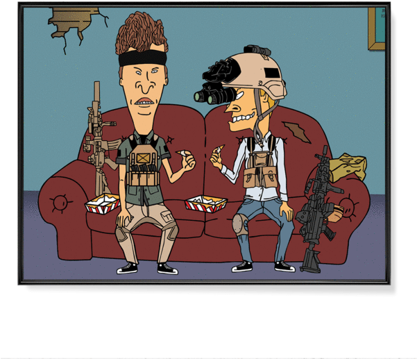 Download Operator Beavis And Butthead Poster - Beavis And Butthead ...