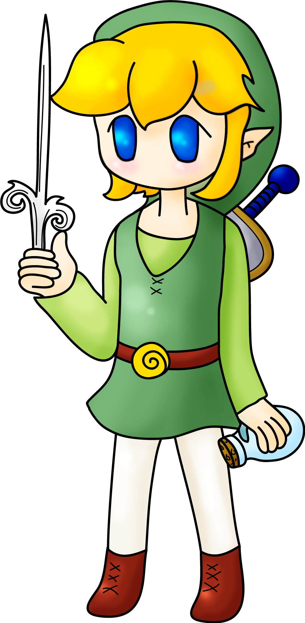 Download Wind Waker Link - Link | Transparent PNG Download | SeekPNG