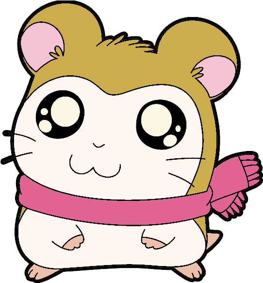 Hamtaro Pashmina - Hamtaro Png (612x792), Png Download