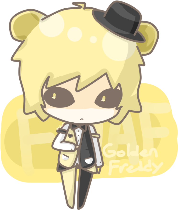 Golden Freddy By Mimi-up On Deviantart - Fnaf Golden Freddy Anime Chibi ...