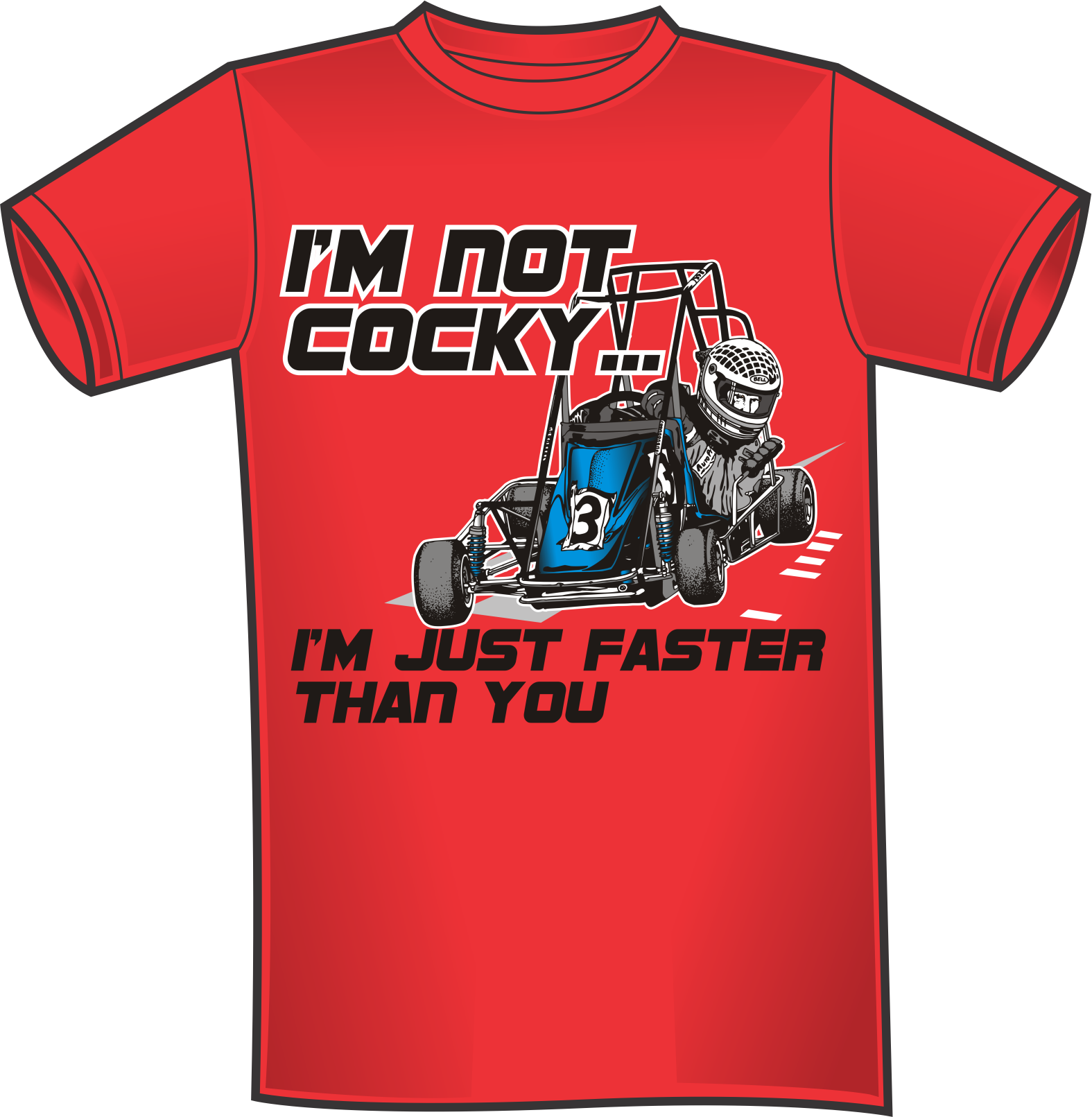 Download Quarter Midget Racing Print Eagle Sportz Png Quarter - Thin ...