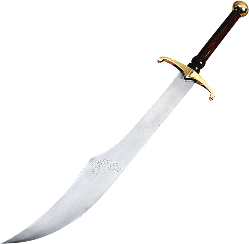 Scorpion Scimitar Sword - Talwar Png (850x850), Png Download