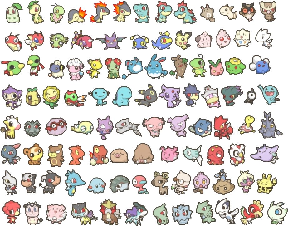 Pokemon Remade Sprites (936x762), Png Download