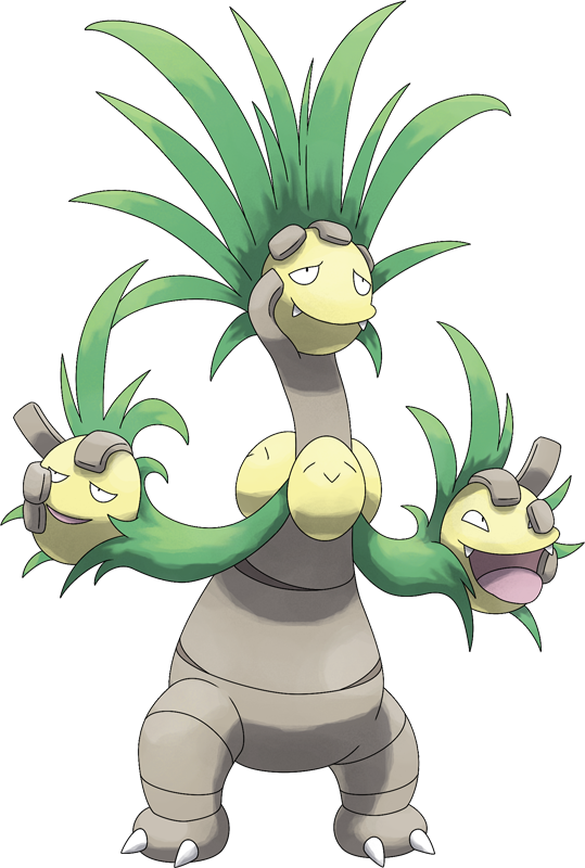 Mega Exeggutor Pokédex (539x800), Png Download