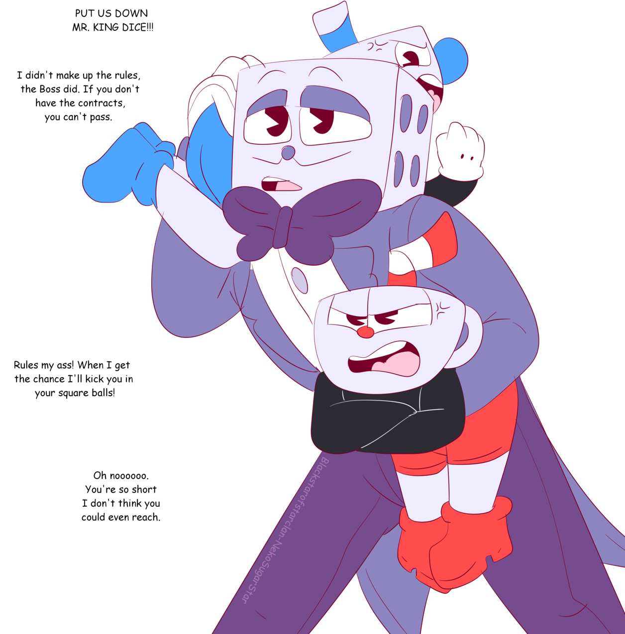 Download Cuphead, Mugman And King Dice - Cuphead | Transparent PNG ...