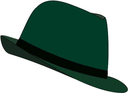 Fedora Transparent Png - Hat (533x389), Png Download