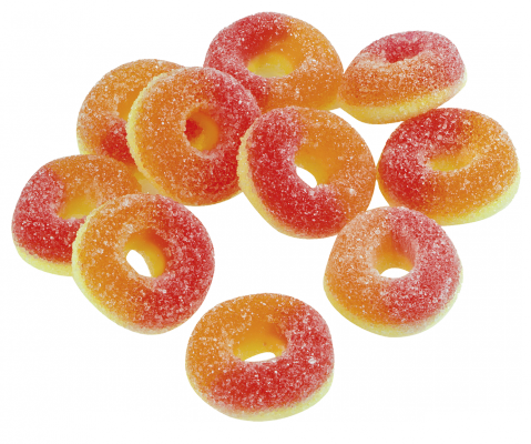 Single Pieces - Candied Fruit (479x400), Png Download