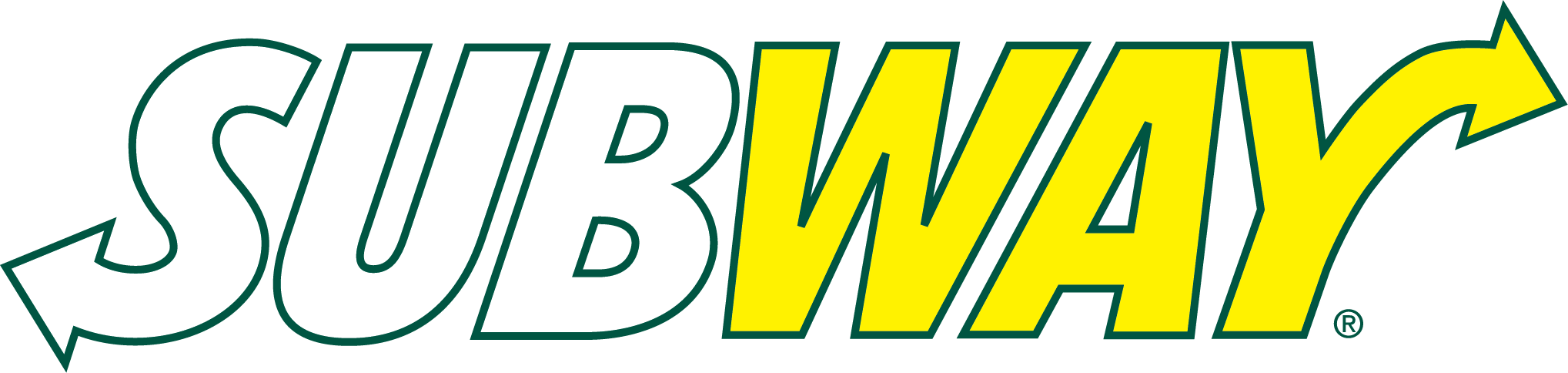 Subway Font (2037x484), Png Download