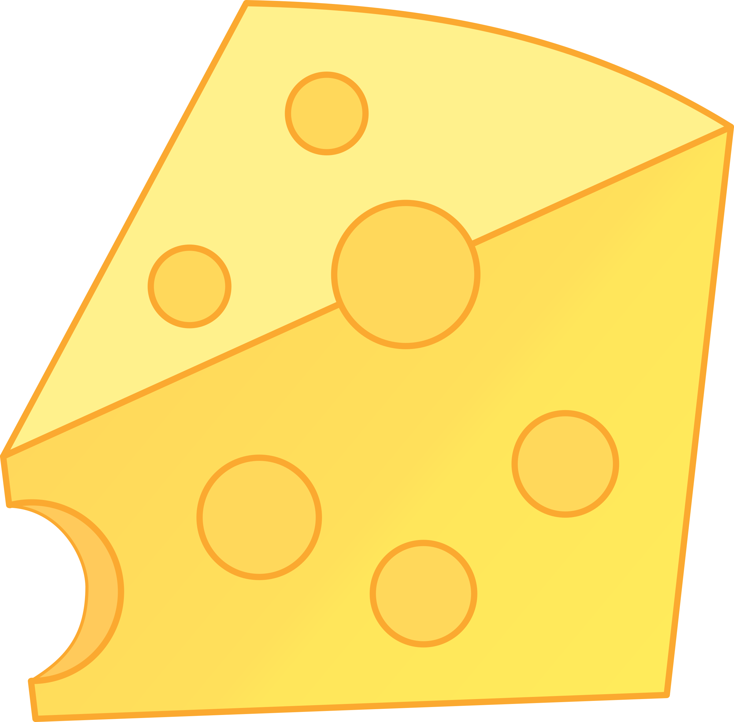 Cheese Transparent Clipart - Cheese Cartoon Transparent (2400x2361 ...