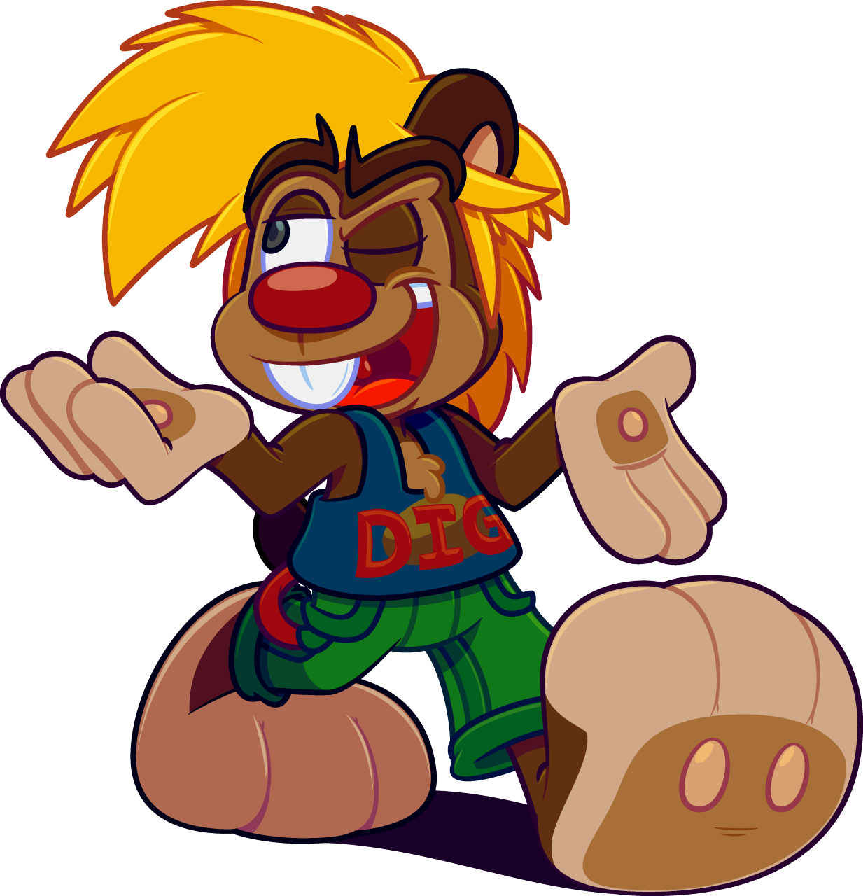 Classic Guile - Cartoon (1233x1280), Png Download