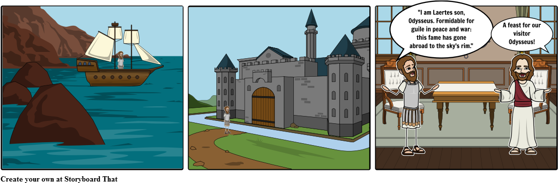 Laertes Son - Characterization - Cartoon (1164x385), Png Download