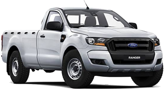 Ford Ranger Silver Png With Shadow - Ford Ranger Single Cab 2017 ...