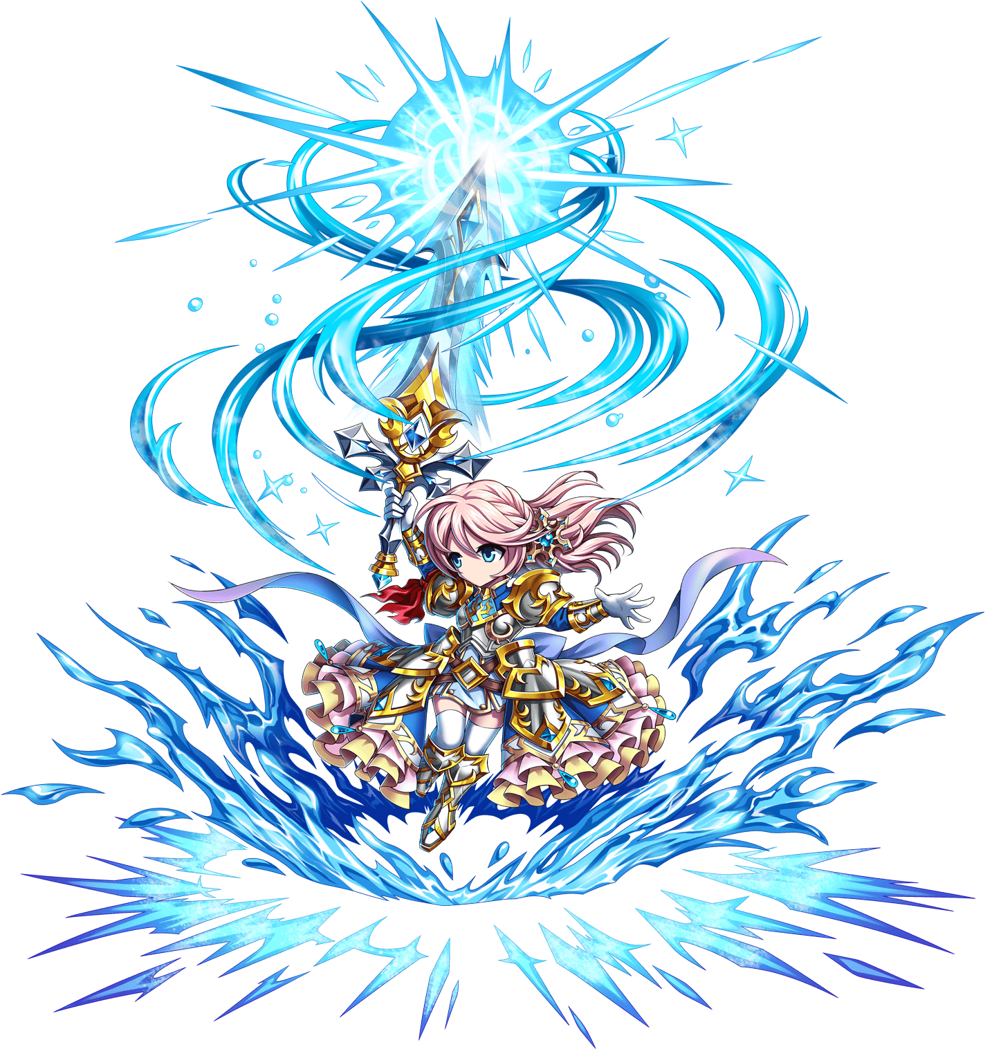 Crystalline Blue Azalea/gallery - Drawing (1440x1534), Png Download