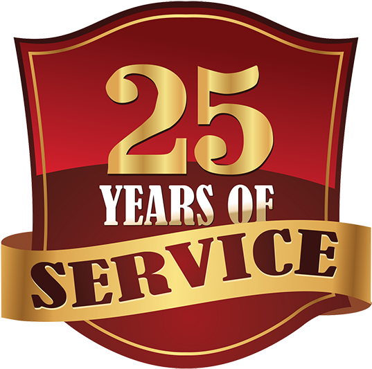 Celebrating 25 Years - Illustration (619x611), Png Download