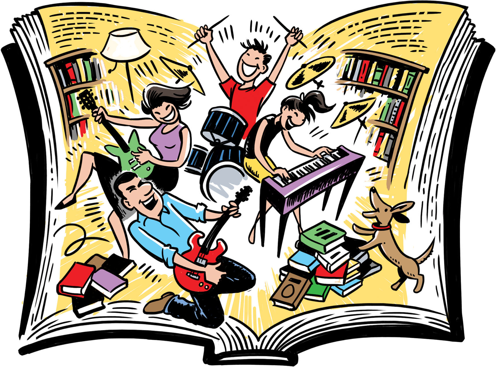 *no Storytime On July 7* - Libraries Rock Summer Reading Program Ideas ...