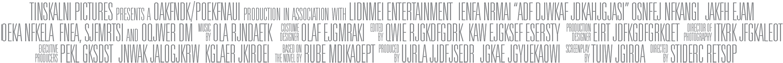 Download Movie Poster Text Generator Movie Poster Credits Fonts - Film ...