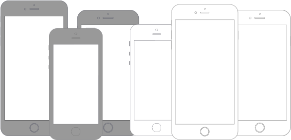 Iphone (596x289), Png Download