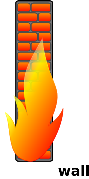 Firewall Clip Art - Firewall Clipart (348x595), Png Download