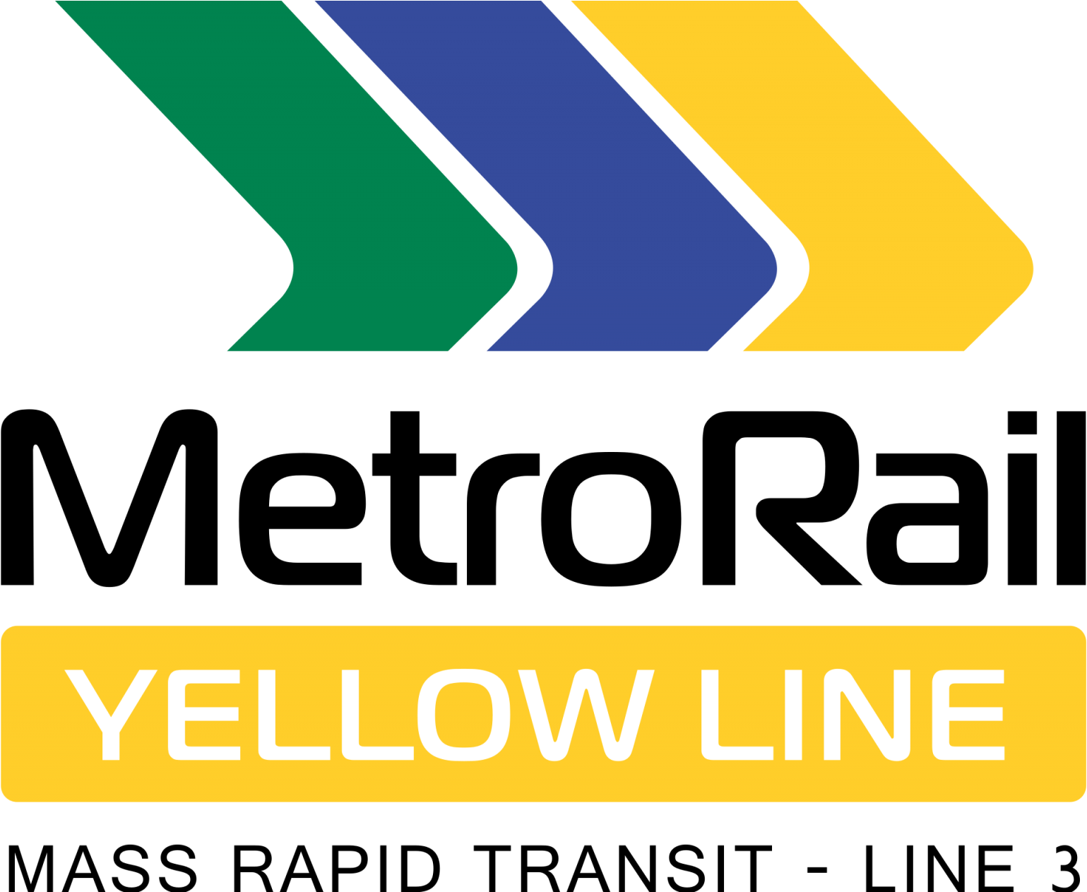 2000px Mrt 3 Manila Yellow Logo Line Svg Rail Acronym - Mrt 3 Logo ...