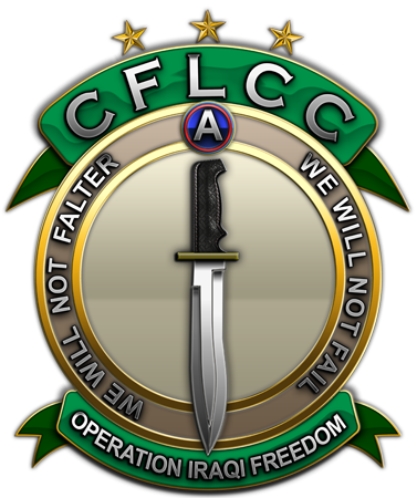 Coalition Forces Land Component Command, Or Cflcc, - Emblem (377x450 ...