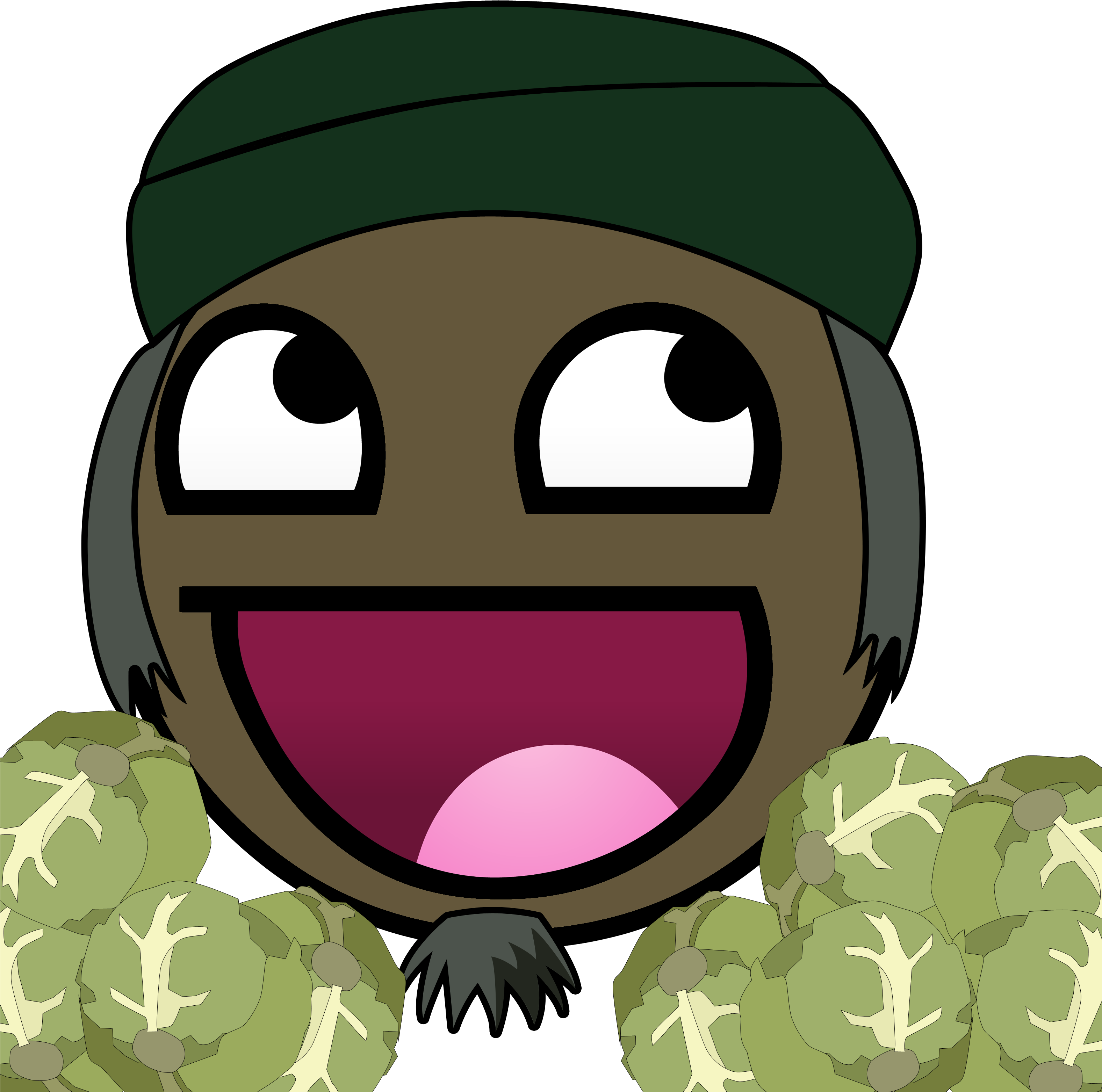 Awesome Face (3152x3152), Png Download