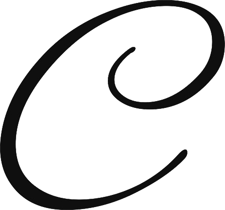 C Png Picture - Letter C Cursive Png (461x430), Png Download