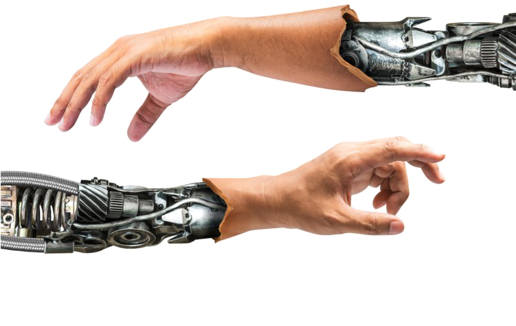 Human Robot Png Image With Transparent Background - Robot With Human ...
