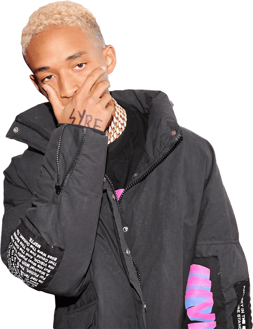 A Photo Of Jaden Smith - Jaden Smith Transparent (849x1105), Png Download