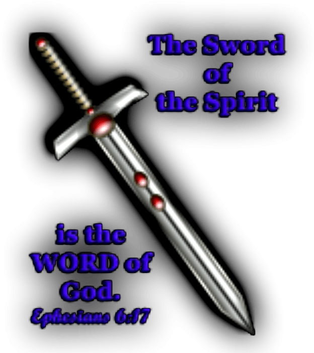 The Christian And Spiritual Warfare - Sword (712x712), Png Download