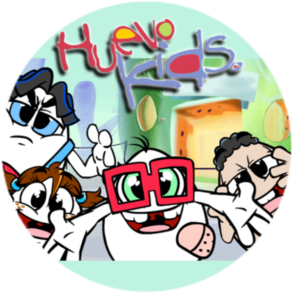 Huevocartoon - Cartoon (486x486), Png Download