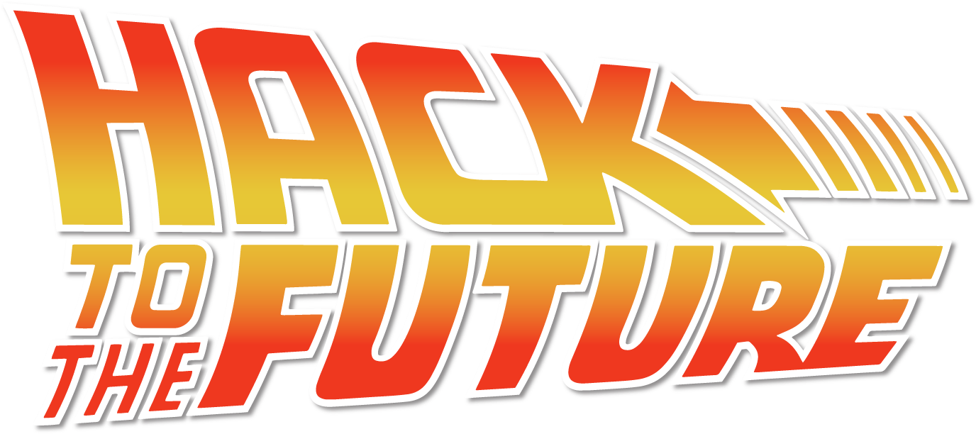 Back To The Future (1389x642), Png Download