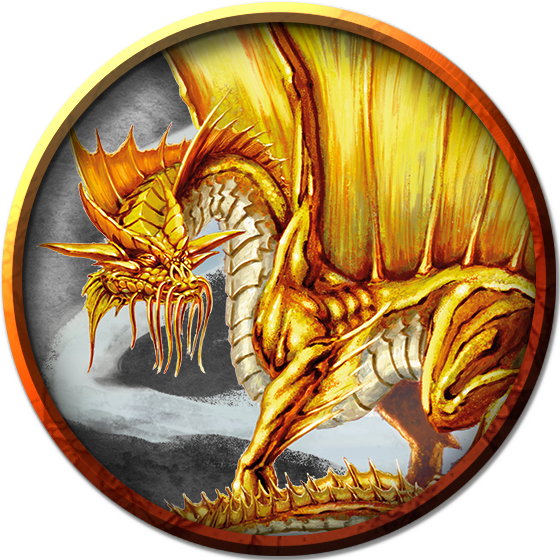 Adult Gold Dragon - Dnd 5e Ancient Gold Dragon (560x560), Png Download
