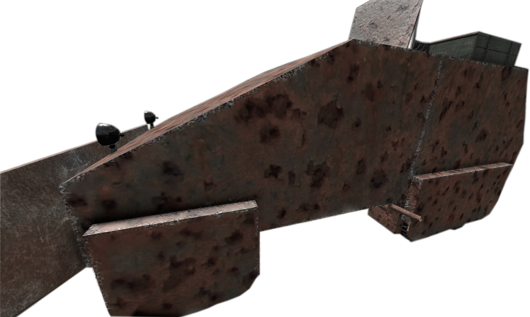 Scrap Apc - Cannon (1803x1080), Png Download