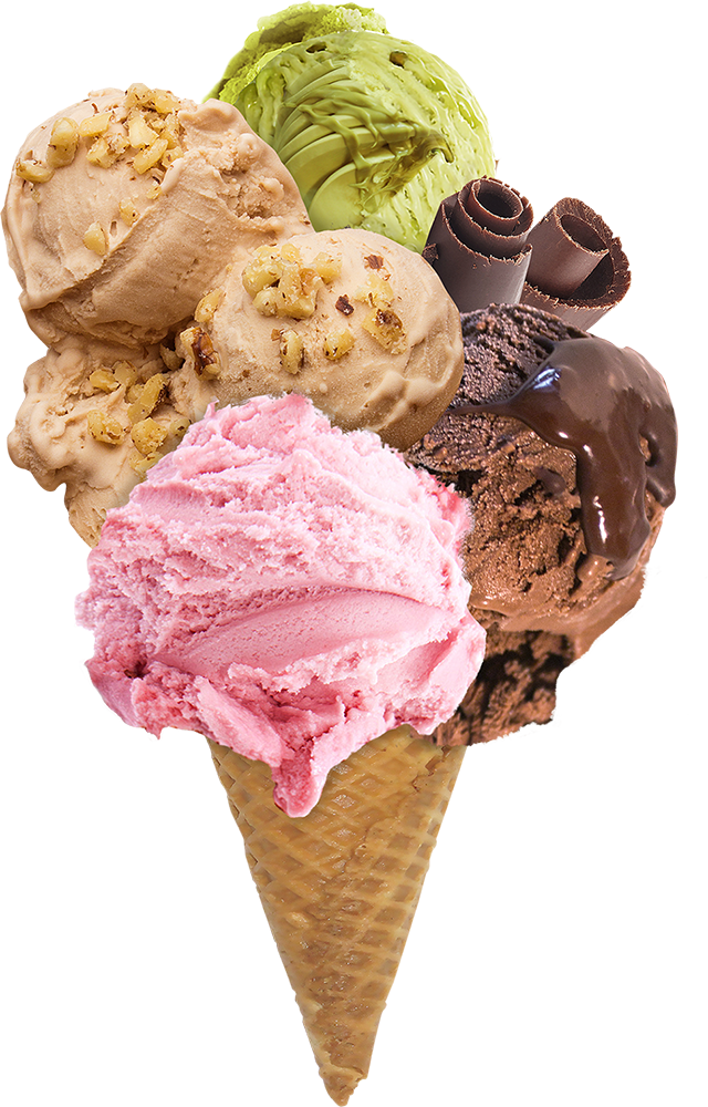Download Thumb Image - Gelato Ice Cream In Cone | Transparent PNG ...