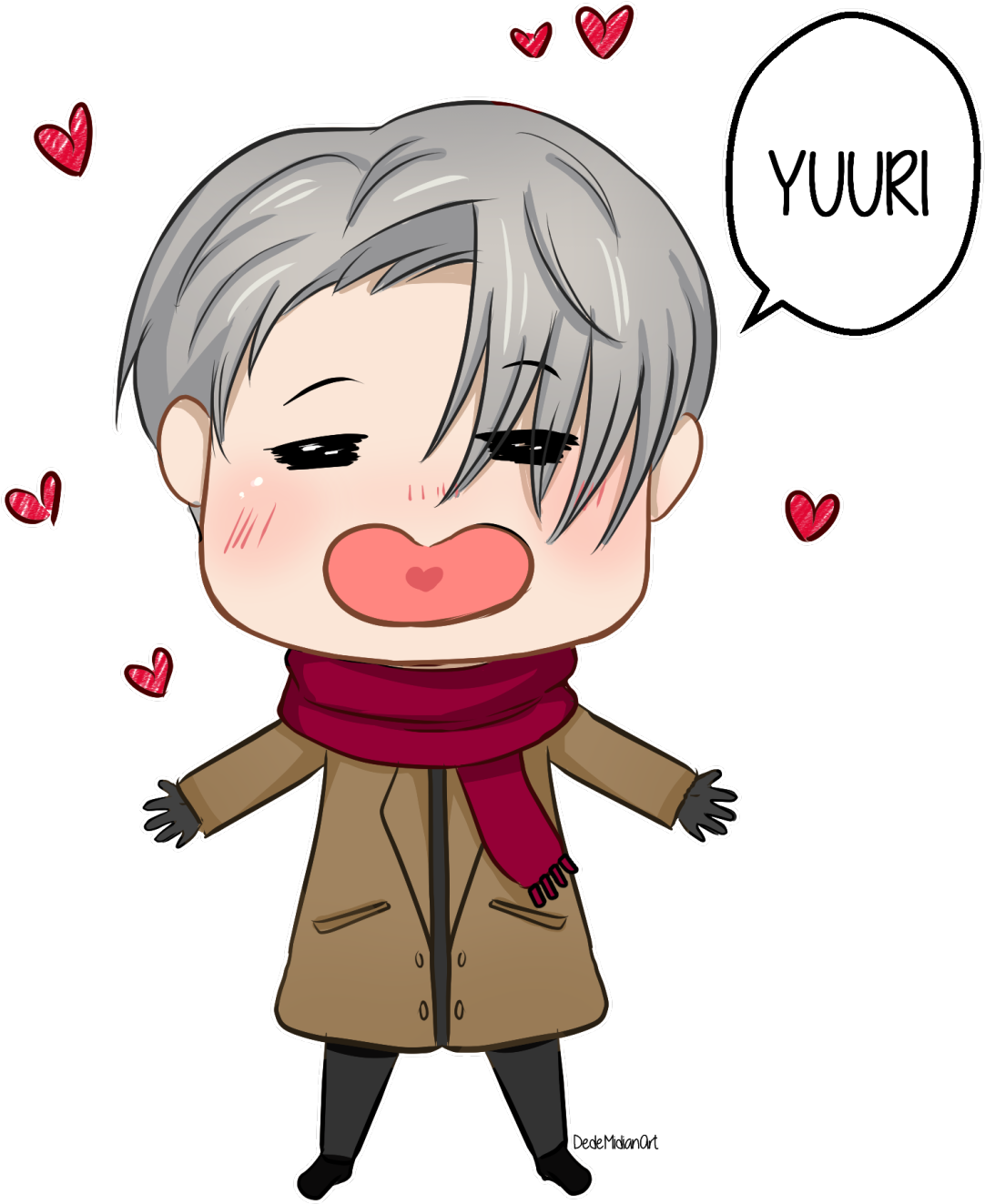Chibi Victor - Manga (1280x1604), Png Download